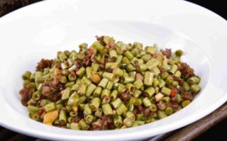 肉末酸豆角怎么炒好吃_肉末酸豆角家常做法