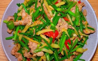 韭菜花炒肉怎么做_韭菜花炒肉用哪个部位