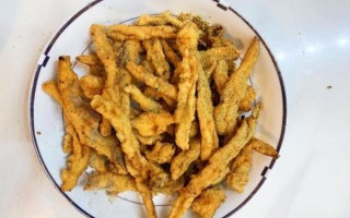 油炸杏鲍菇怎么做才酥脆_油炸杏鲍菇用面粉还是淀粉