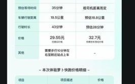 萝卜快跑app怎么用_萝卜快跑收费标准