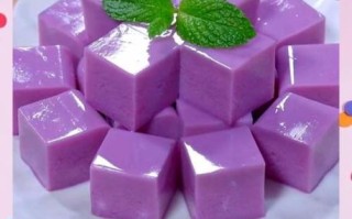紫薯牛奶甜品怎么做_紫薯牛奶甜品需要哪些材料