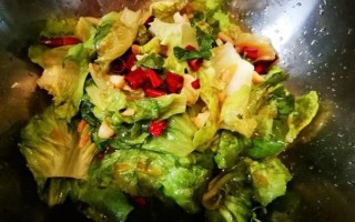 凉拌生菜怎么做好吃_凉拌生菜用焯水吗