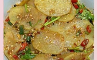 酸辣土豆片的做法四川_怎么炒才脆爽入味