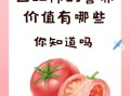 番茄的营养价值_番茄生吃还是熟吃更有营养