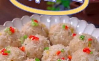 纯糯米丸子怎么蒸才软糯_家常做法蒸多久