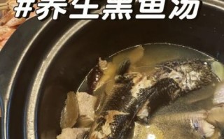 黑鱼汤怎么做对伤口好_术后喝黑鱼汤的正确做法