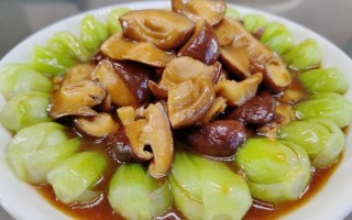 香菇炖油菜怎么做_香菇炖油菜的家常做法大全