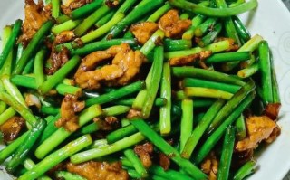 蒜苗肉丝怎么炒才嫩_蒜苗肉丝做法步骤