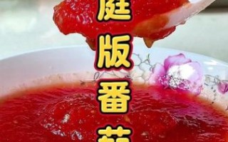 西红柿酱怎么做_家庭自制西红柿酱能放多久