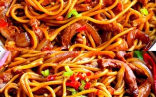 肉丝炒面怎么做_家常肉丝炒面用什么面条