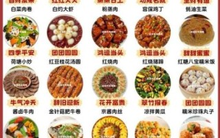 年夜饭菜谱名称大全_年夜饭菜谱怎么选