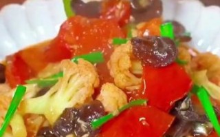 菜花怎么做好吃_菜花炒西红柿的家常做法