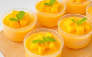芒果布丁的做法_白凉粉怎么做芒果布丁
