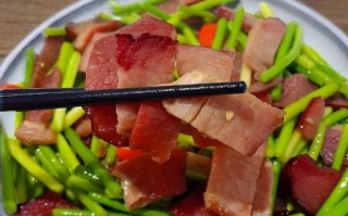 蒜苔腊肉怎么炒好吃_蒜苔腊肉的家常做法