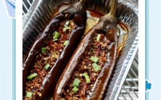 锡纸蒜蓉茄子怎么做_锡纸蒜蓉茄子烤箱温度时间