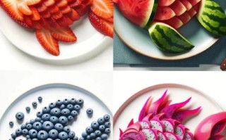 水果摆盘花样图片_怎么做简单又好看