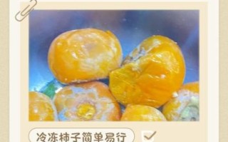 冻柿子怎么保存_冻柿子能放多久
