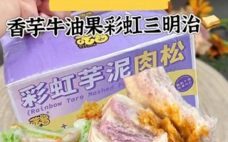 彩虹冰淇淋三明治怎么做_彩虹冰淇淋三明治热量高吗