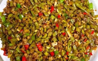 酸豆角怎么炒好吃又简单_酸豆角炒肉末做法