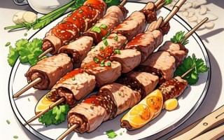 卡通羊肉串怎么画_卡通羊肉串图片素材去哪找