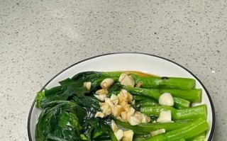 广式菜心怎么炒才脆嫩_广式菜心焯水几分钟
