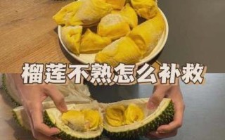 榴莲打开发现没熟怎么办_榴莲不熟怎么催熟最快