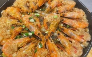 铁板蒜蓉虾怎么做_蒜蓉虾铁板做法窍门