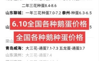鹅蛋价格多少钱一斤_鹅蛋价格为何波动大