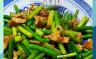 蒜苗肉丝怎么炒好吃_蒜苗肉丝做法步骤