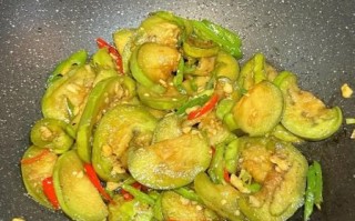 绿皮茄子怎么炒好吃_绿皮茄子家常做法步骤
