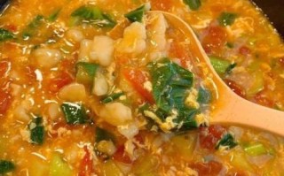 西红柿北瓜疙瘩汤怎么做_疙瘩汤的面糊比例是多少