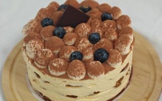 提拉米苏生日蛋糕图片大全_怎么做才好看