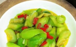 丝瓜怎么炒才好吃_丝瓜炒多久才熟