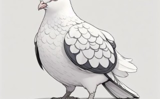 鸽子图片大全卡通_可爱卡通鸽子怎么画