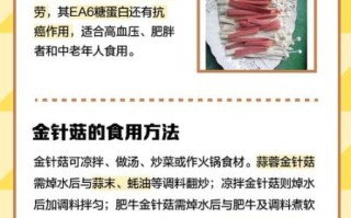金针菇有什么营养价值_金针菇热量高吗