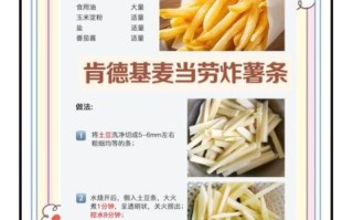 肯德基炸薯条配方_怎么做才脆