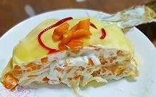 榴莲芒果千层蛋糕怎么做_榴莲芒果千层蛋糕热量高吗