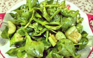 穿心莲凉拌怎么做好吃_穿心莲焯水几分钟最佳