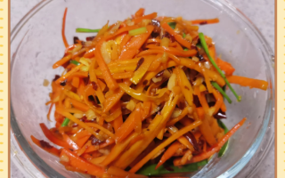 胡萝卜怎么炒好吃_胡萝卜丝的做法视频