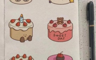 蛋糕图案儿童怎么画_蛋糕图案儿童简单教程