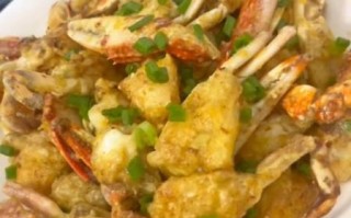 咸蛋黄焗蟹怎么做_咸蛋黄焗蟹用哪种蟹最好