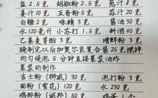鸡排怎么炸才酥脆_鸡排裹粉配方