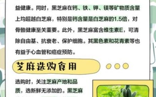 芝麻有什么功效_黑芝麻和白芝麻哪个更营养