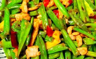 四季豆炒猪肉怎么做_四季豆炒猪肉需要焯水吗