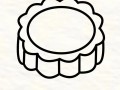 中秋月饼图片大全大图_简笔画怎么画