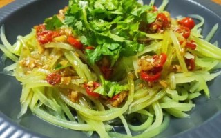 凉拌笋丝要不要焯水_口感脆嫩还是发柴