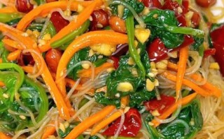 菠菜粉丝凉菜怎么做窍门_菠菜粉丝怎么拌才好吃