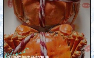 大闸蟹刚死可以吃吗_死了多久不能吃