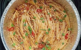 烧烤金针菇怎么做_烧烤金针菇的做法步骤