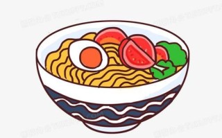 西红柿鸡蛋面简笔画步骤_怎么画才好看